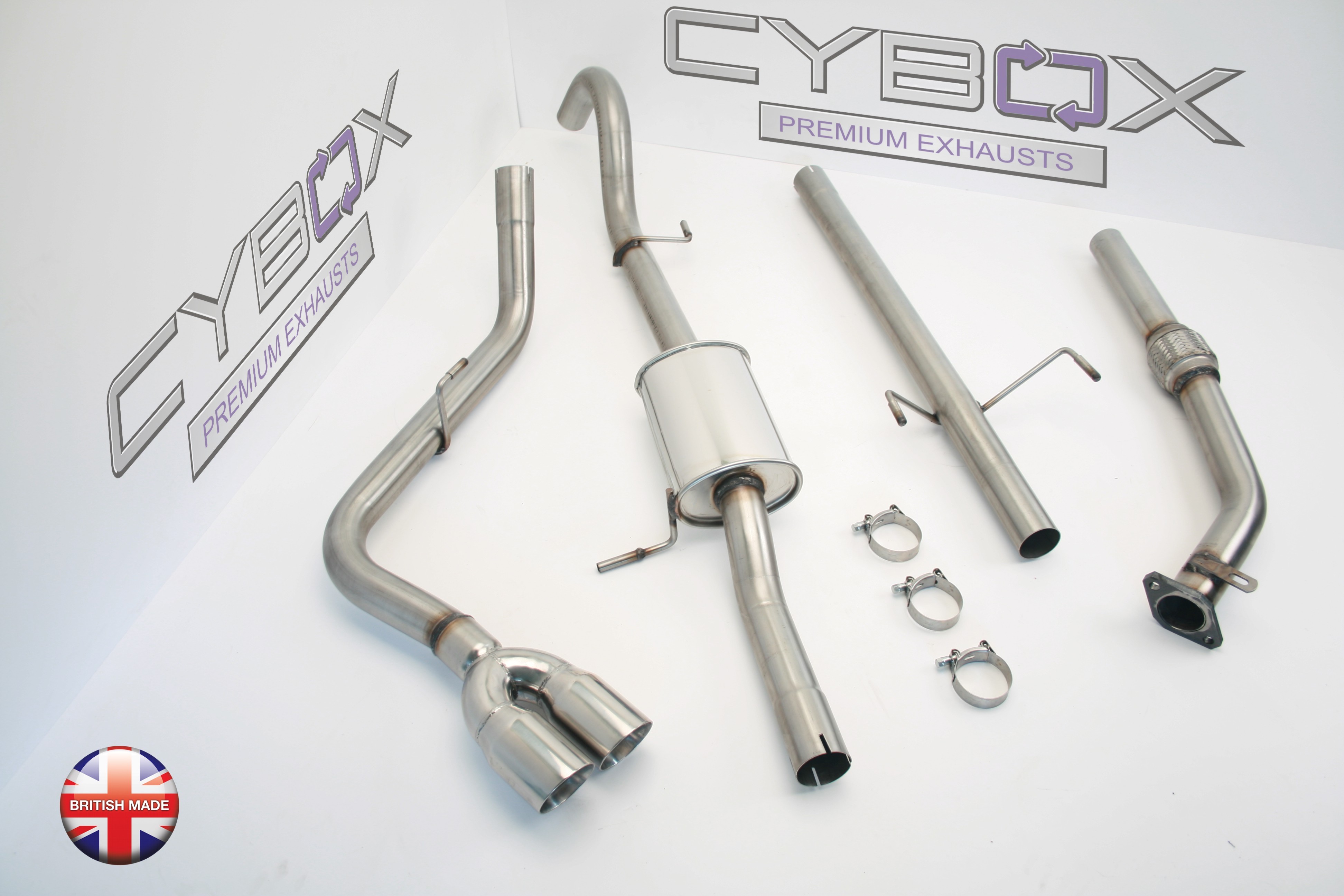 L200 B40, 2006 > 2010, Full System (Deep Tone) Twin Tail - Cybox Automotive